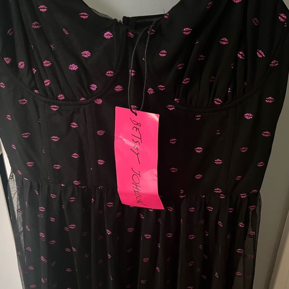 Betsey Johnson | Dresses | New Betsy Johnson Lips Dress | Poshmark